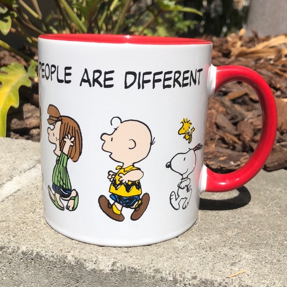 Peanuts | Other | Large Charlie Brown Snoopy And Friends Snoopy Mug ...